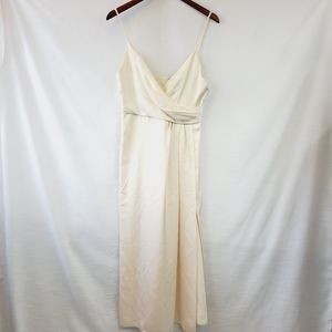 Jill Stuart | Dresses | Nwt Jill Stuart Satin Side Wrap Slip Gown Size ...